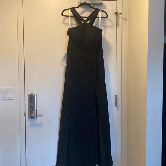 Azazie | Dresses | Azazie Rue Black Bridesmaid Dress | Poshmark